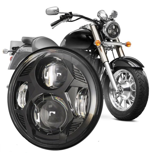 5 ¾" Motorcycle LED Headlight. STREET CRAFT - X TYPE. "NEW RELEASE ...